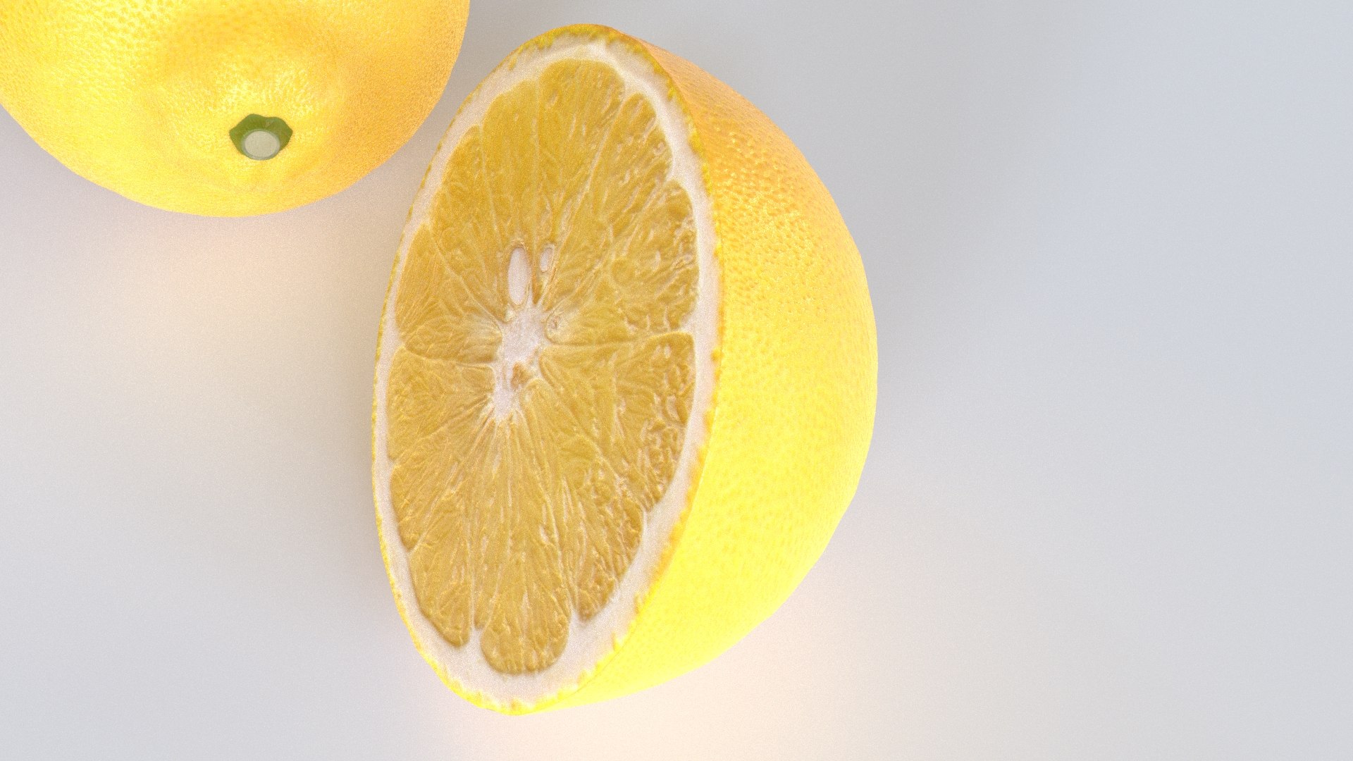 3D Realistic Lemon Model - TurboSquid 1442177