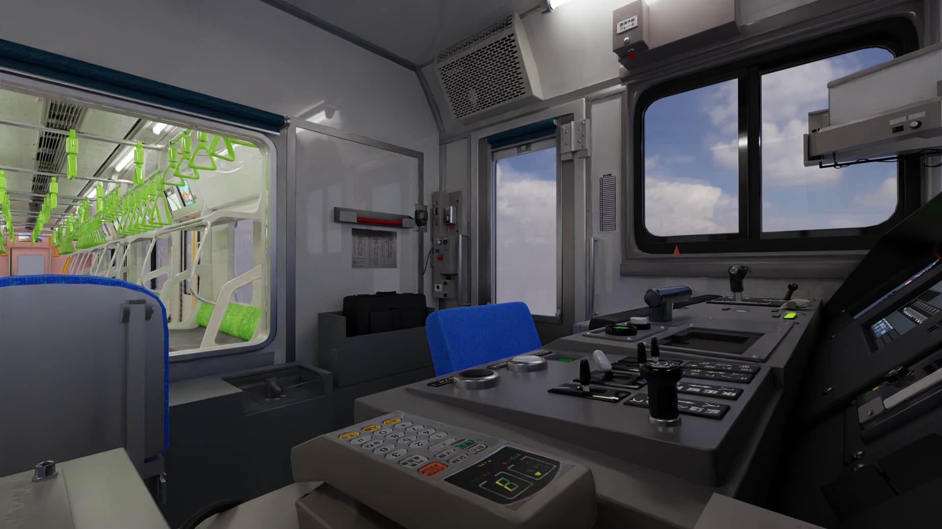 3D Japanese Train Detailed Interior Exterior Yamanote Line E235 Series Rigged 3D Model Model ...