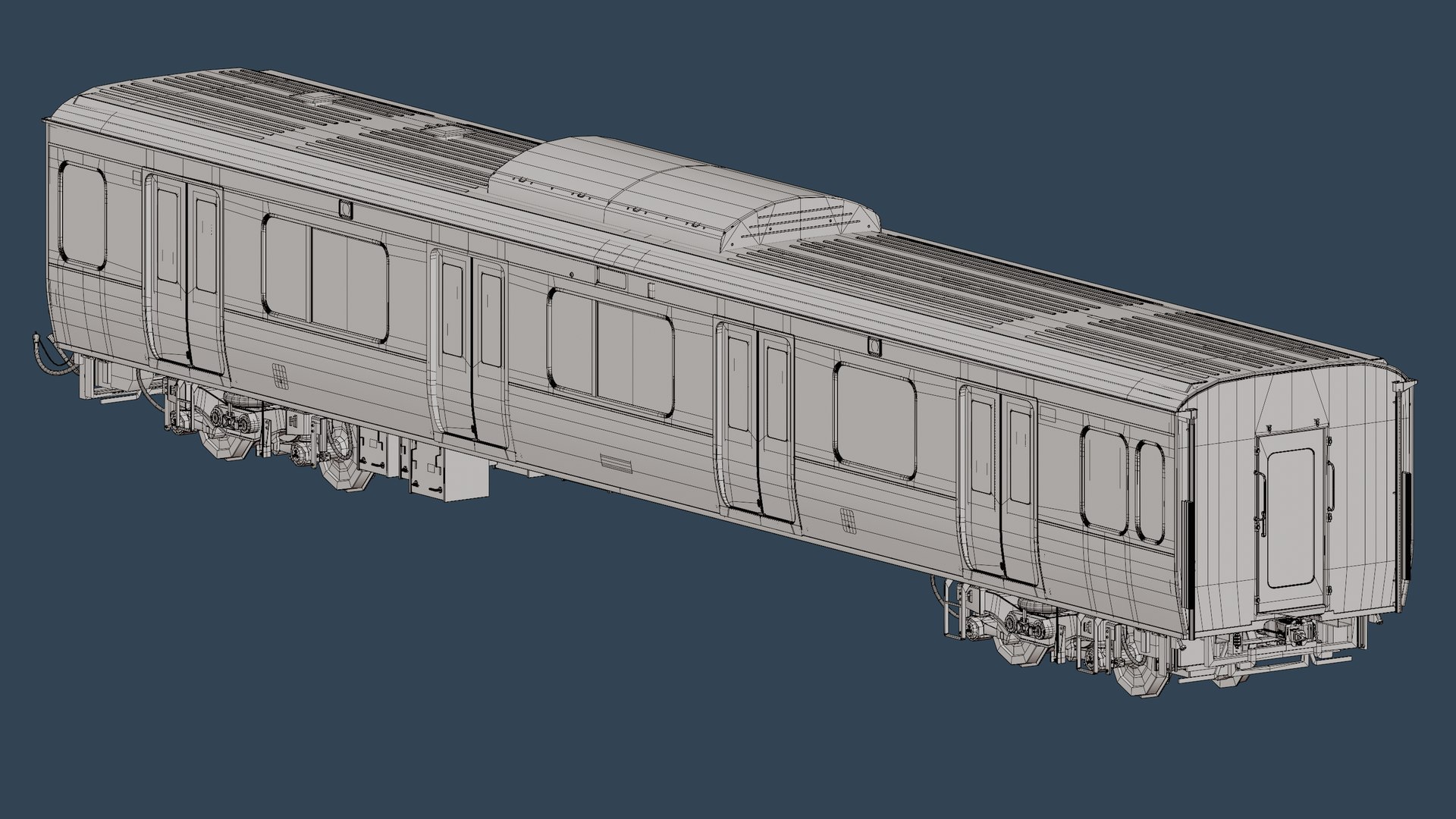 3D Japanese Train Detailed Interior Exterior Yamanote Line E235 Series Rigged 3D Model Model ...