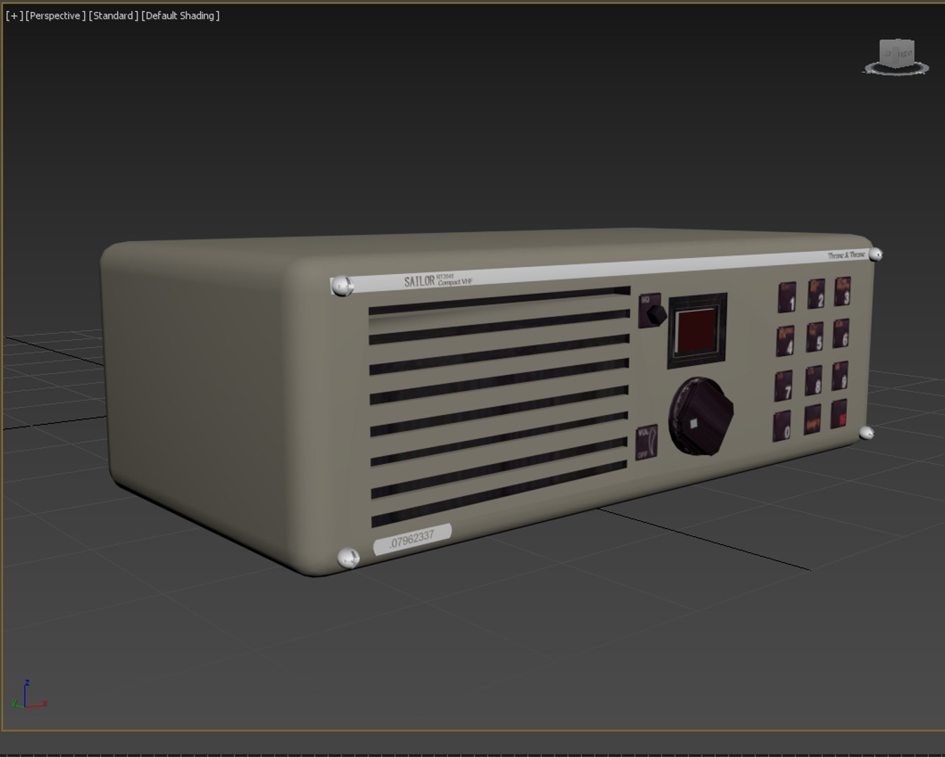 3D Model Rt 2048 Radio - TurboSquid 1581701