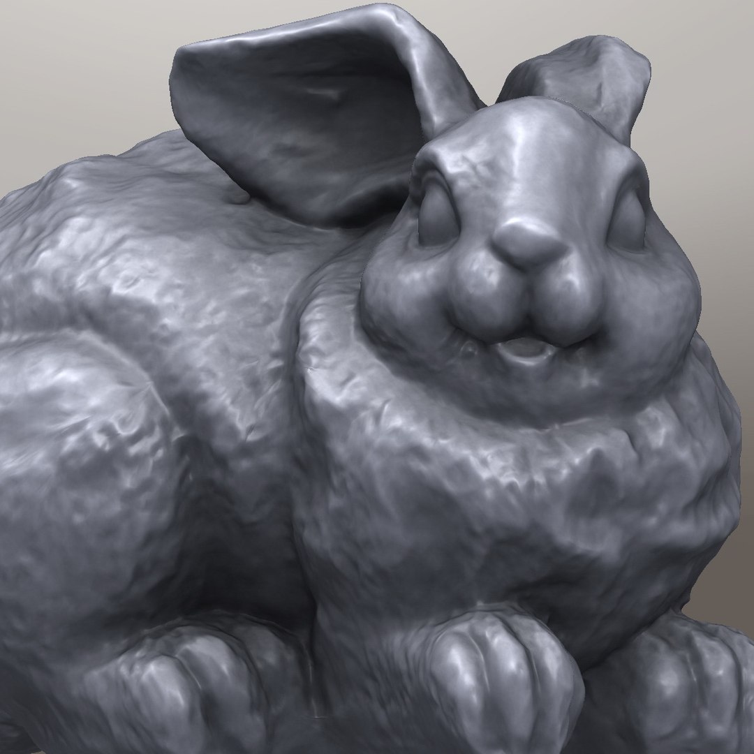 Maya Rabbit Sculpture