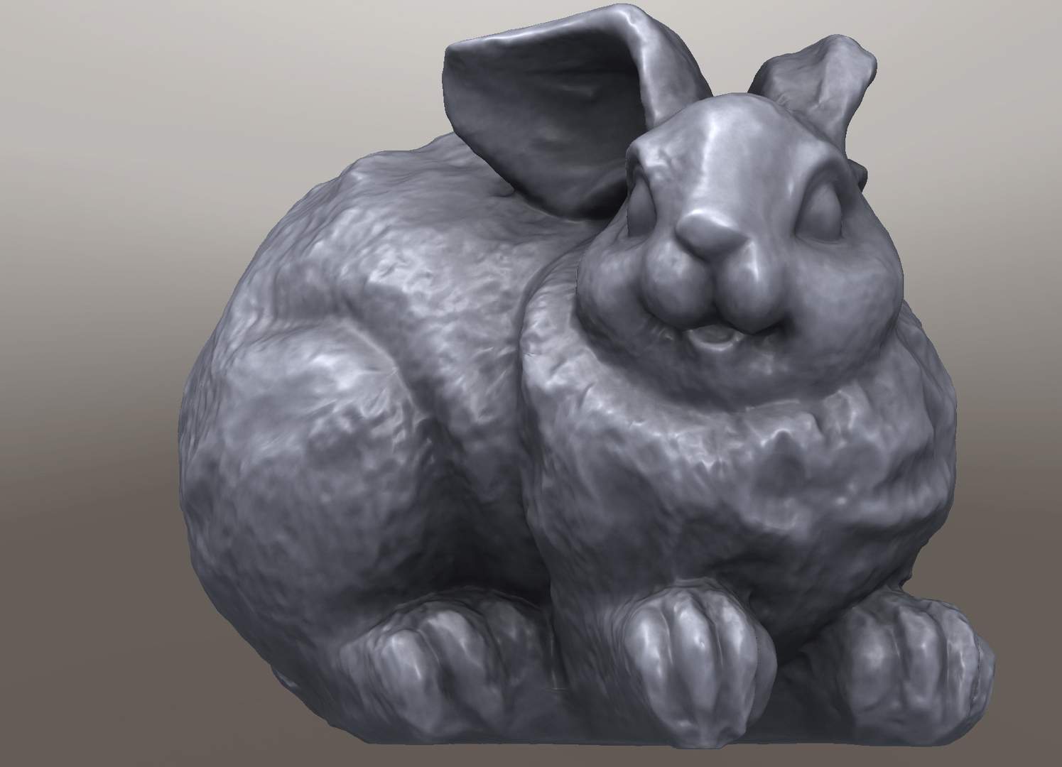 Maya Rabbit Sculpture