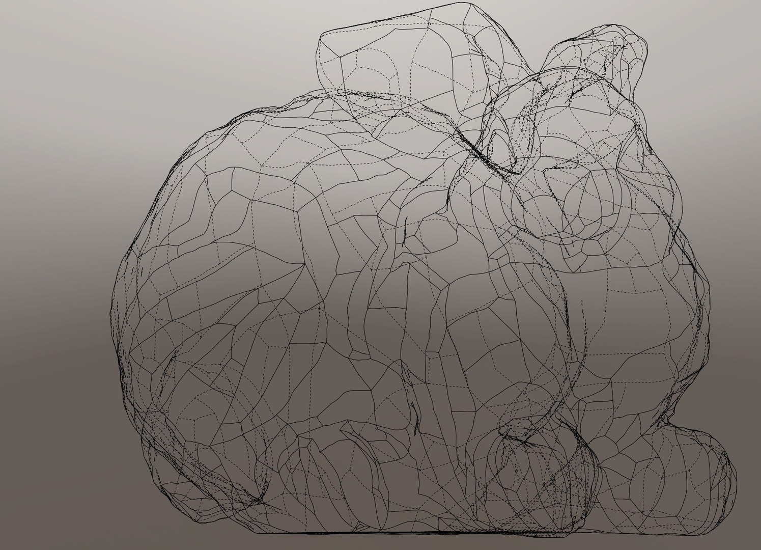 Maya Rabbit Sculpture