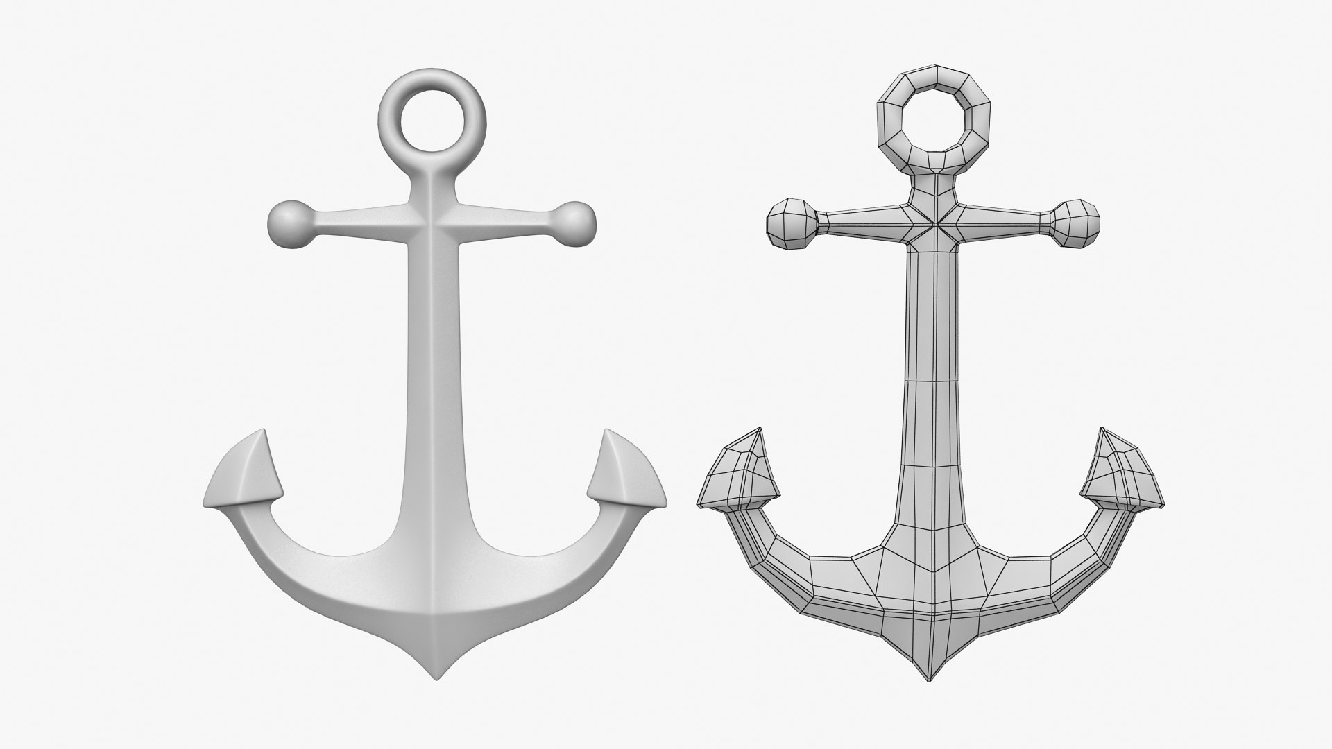 3D Anchors Collection - TurboSquid 2416680