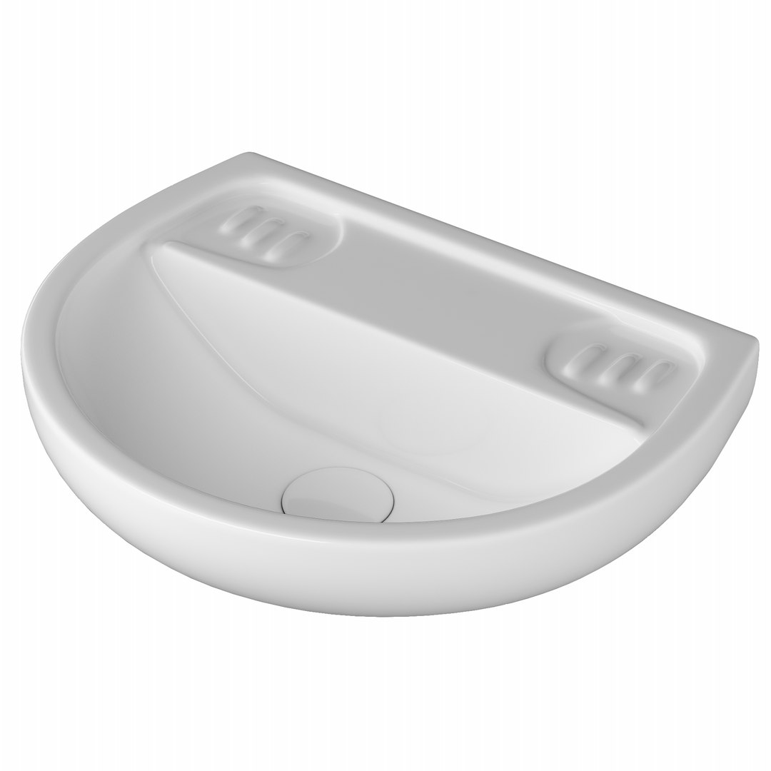 3D Semi Circle Shape - TurboSquid 1693036