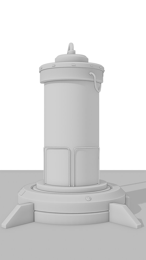 Sci-Fi Capsula Model - TurboSquid 2287965