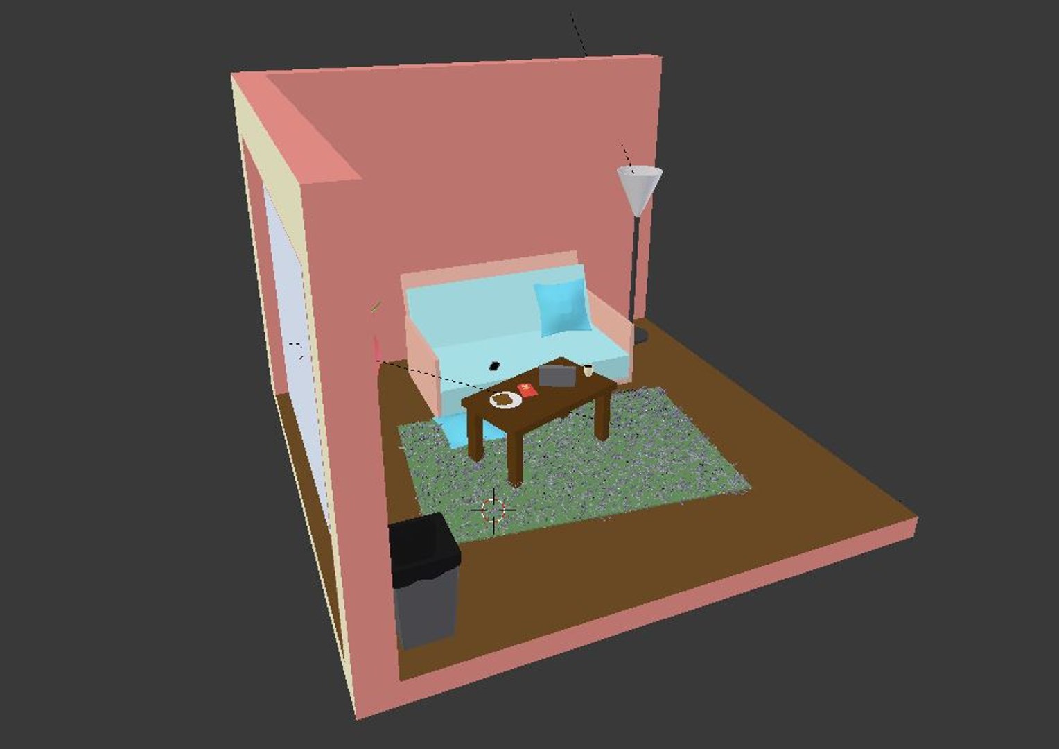 3D small room model - TurboSquid 1375366