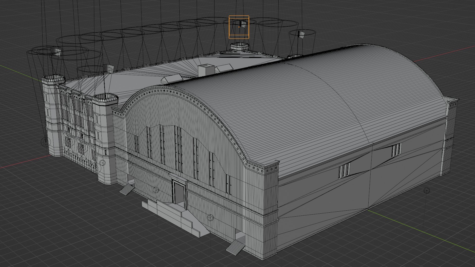 3D San Francisco Armory - TurboSquid 1976080