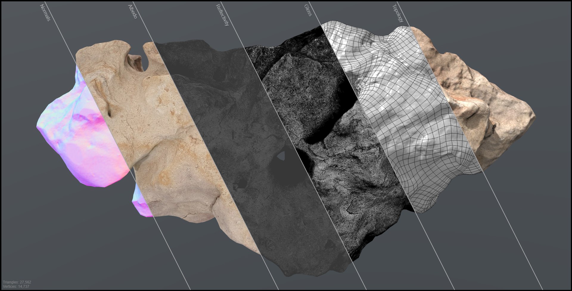 Rock Holy Limestone 3D Model - TurboSquid 1289549