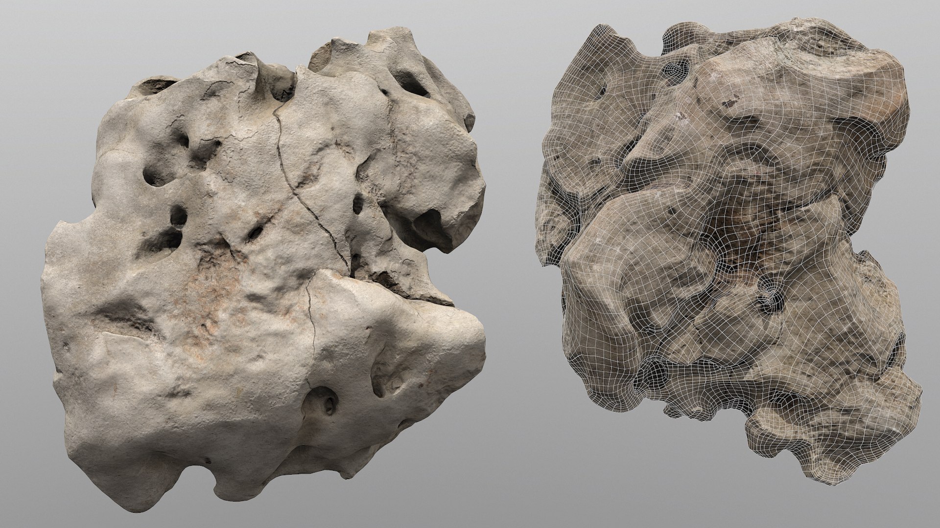 Rock Holy Limestone 3D Model - TurboSquid 1289549