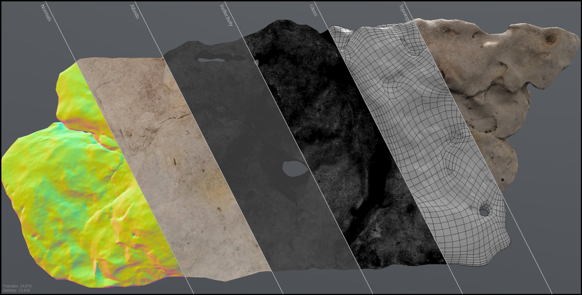 Rock Holy Limestone 3D Model - TurboSquid 1289549