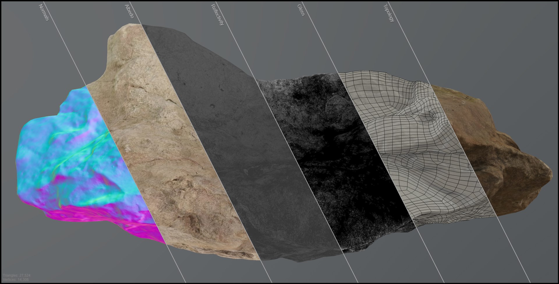 Rock Holy Limestone 3D Model - TurboSquid 1289549