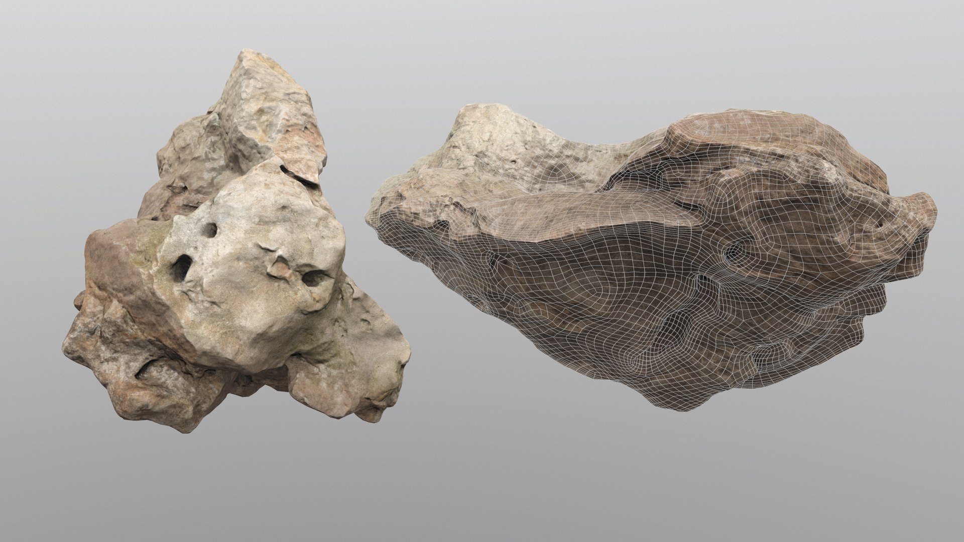 Rock Holy Limestone 3D Model - TurboSquid 1289549