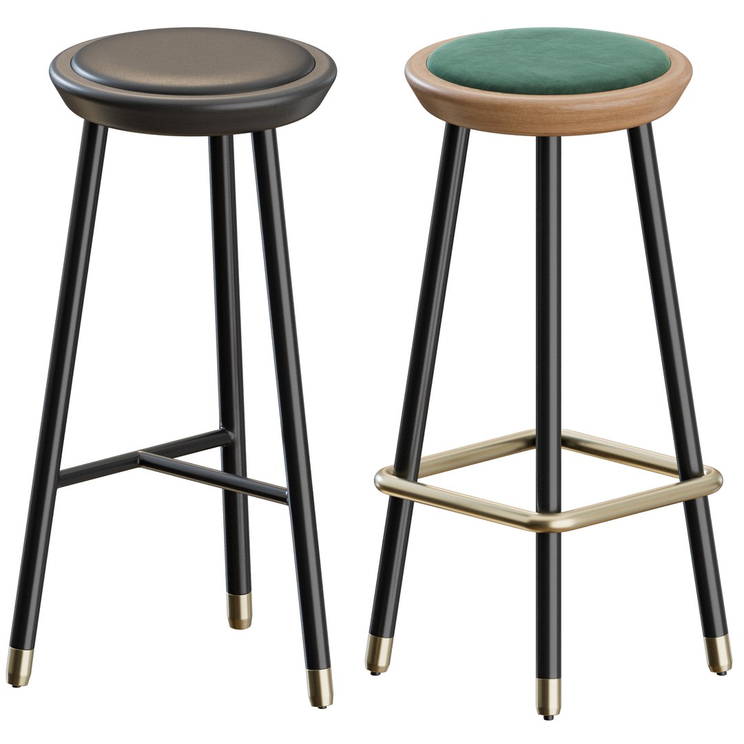 Drop Bar Stool By Topos Workshop Model - TurboSquid 2253189
