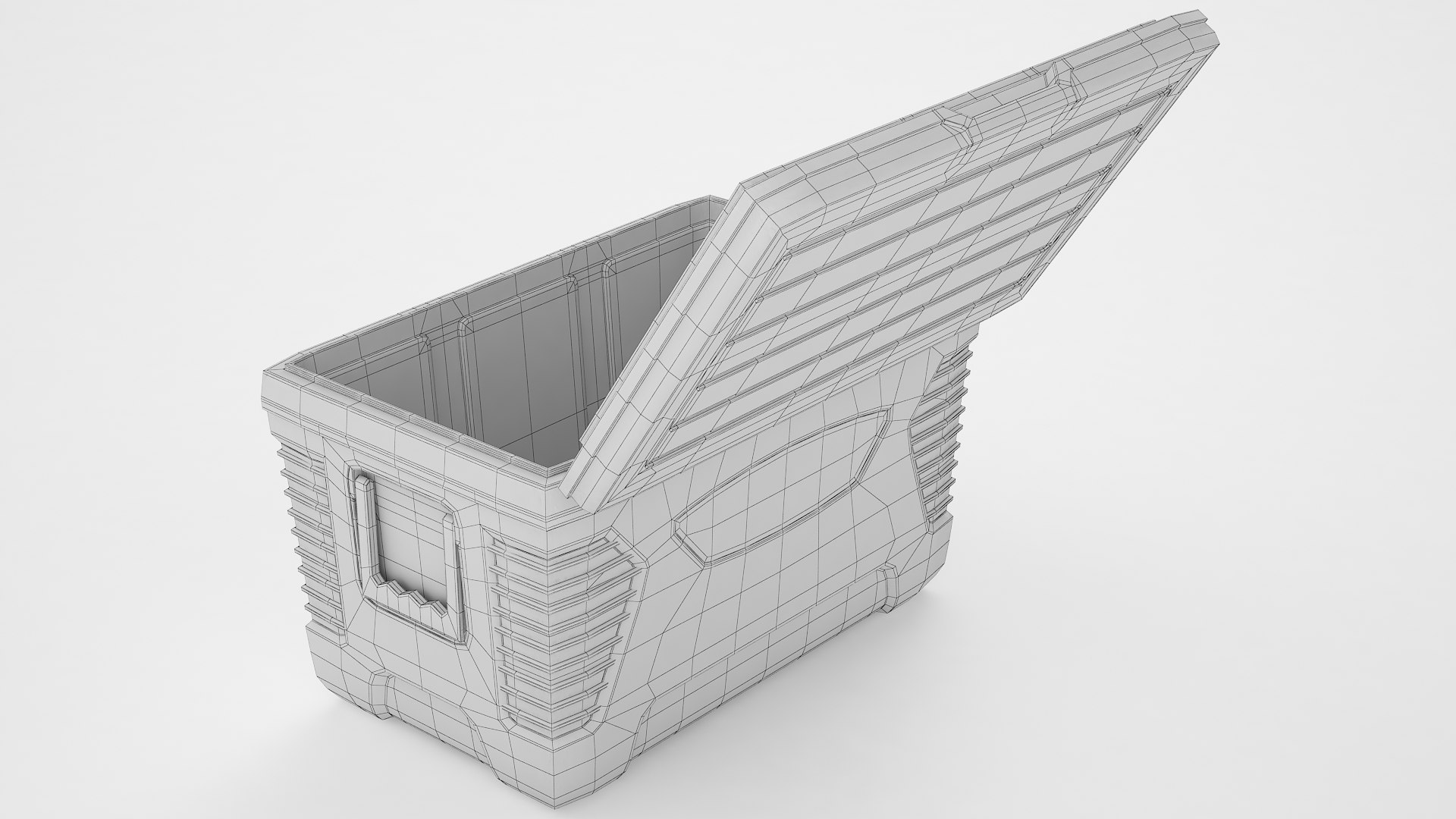 3D Model Ice Cooler Box 03 - TurboSquid 2218495