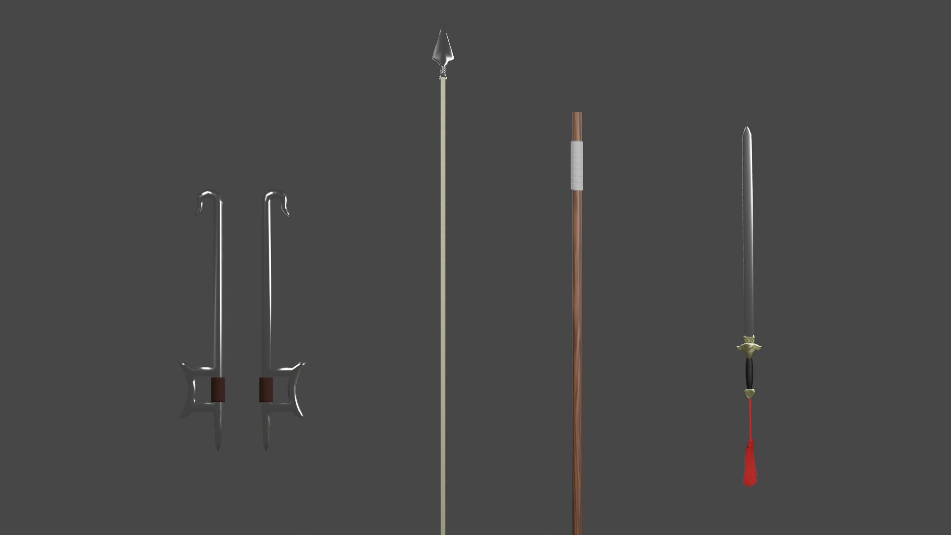 Fighting Monk 3D Model - TurboSquid 1975897