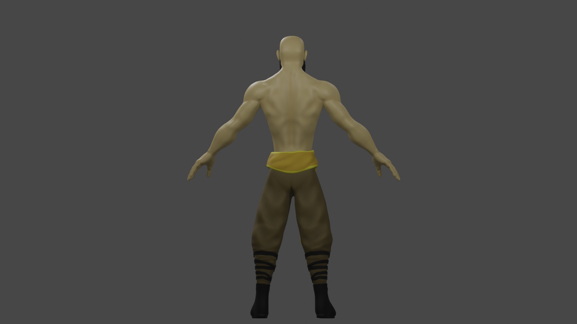 Fighting Monk 3D Model - TurboSquid 1975897