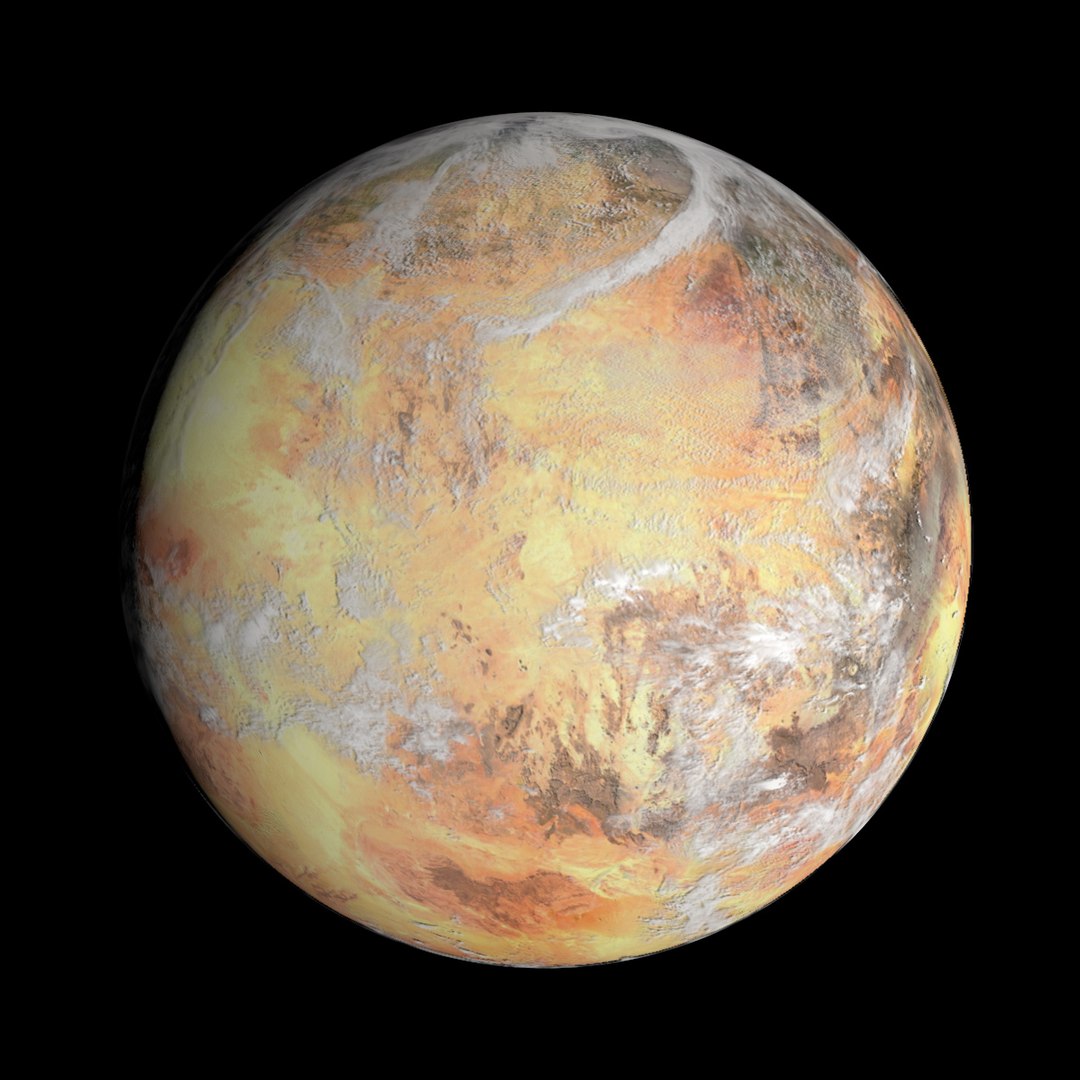 Fictional Alien Desert Planet 3D - TurboSquid 1543384