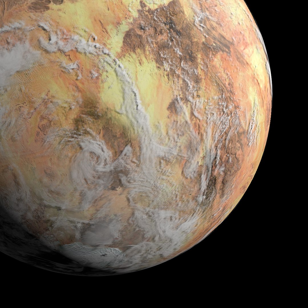 Fictional Alien Desert Planet 3D - TurboSquid 1543384