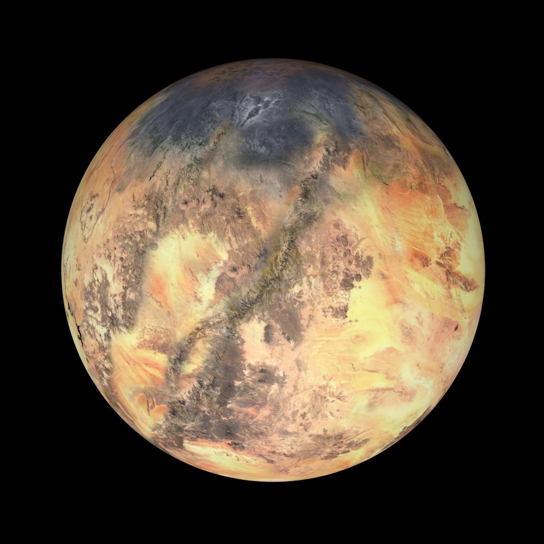 Fictional Alien Desert Planet 3D - TurboSquid 1543384