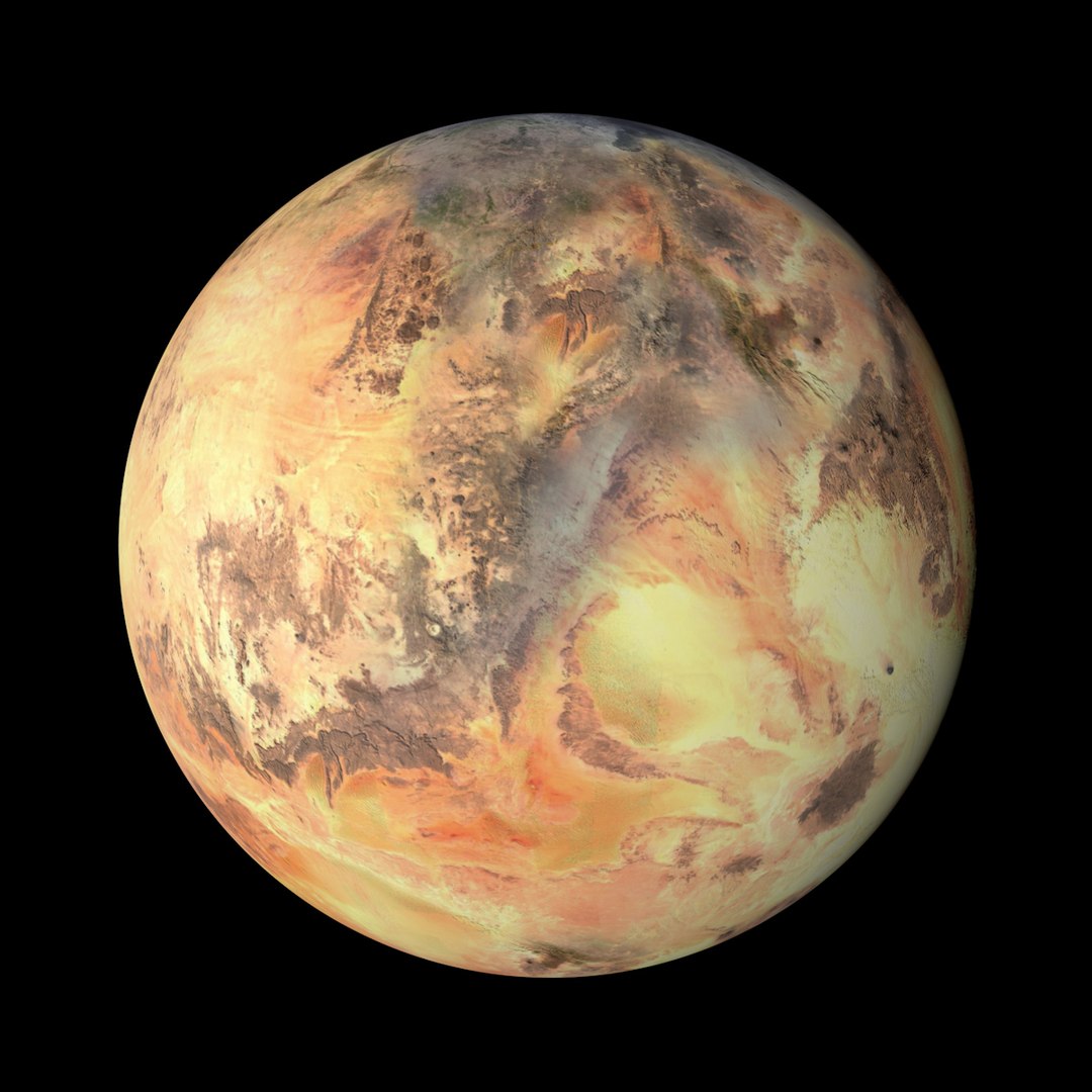 Fictional Alien Desert Planet 3D - TurboSquid 1543384