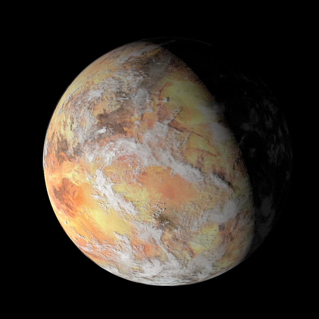 Fictional Alien Desert Planet 3D - TurboSquid 1543384