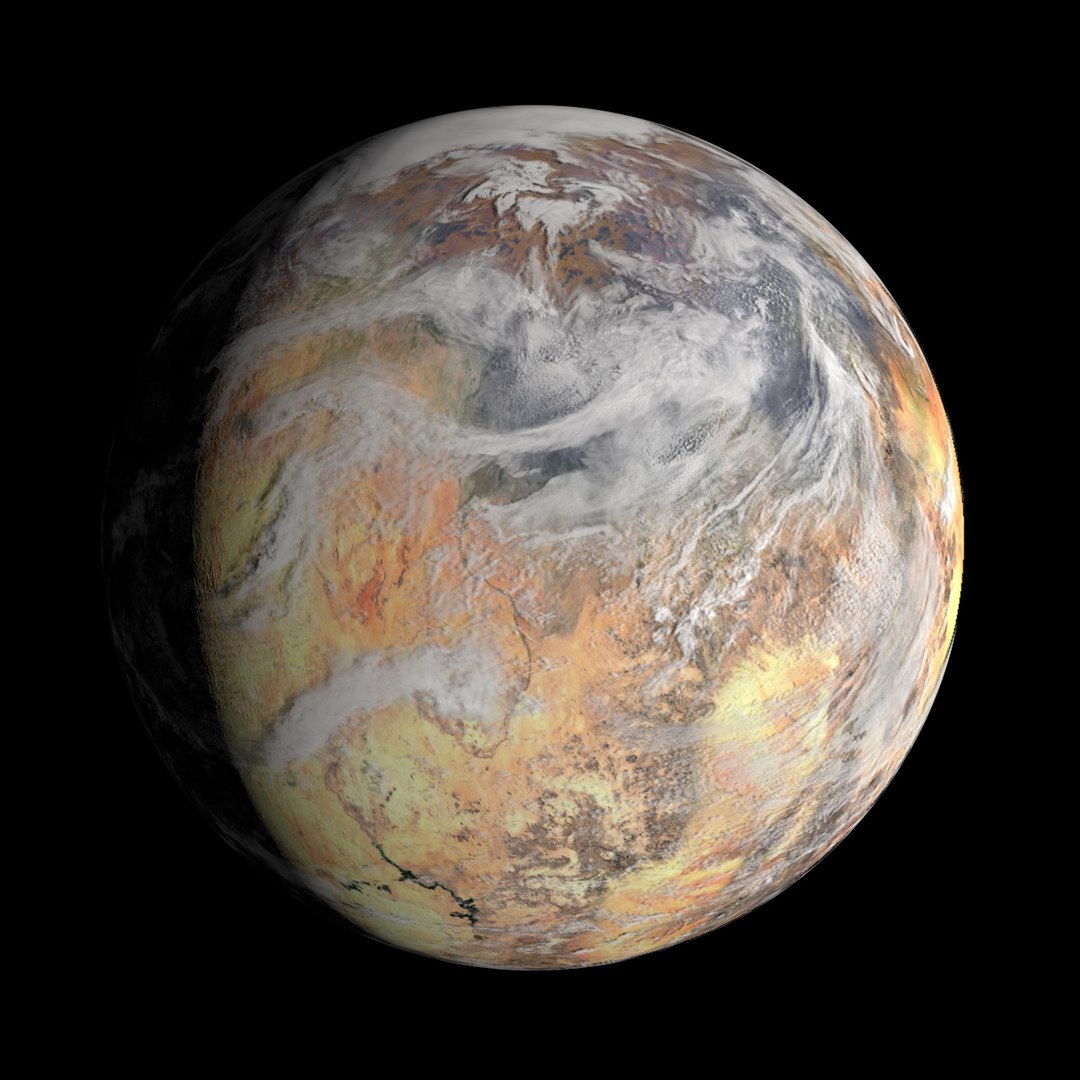 Fictional Alien Desert Planet 3D - TurboSquid 1543384