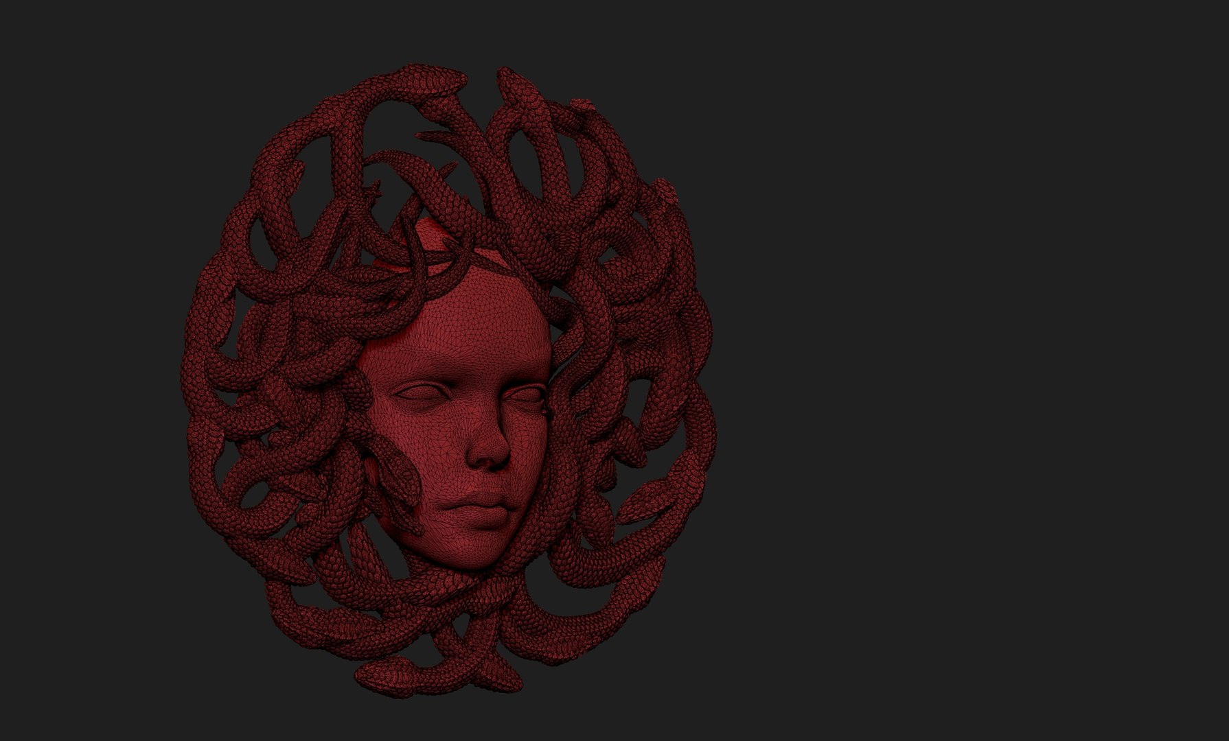 3D Model Medusa Gorgona - TurboSquid 2140039