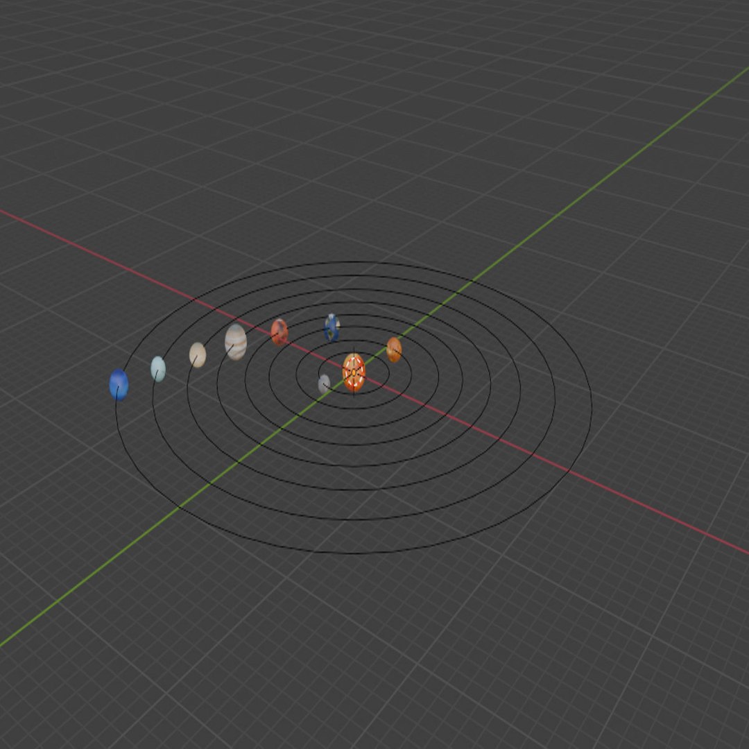 3D Solar System - TurboSquid 2334263