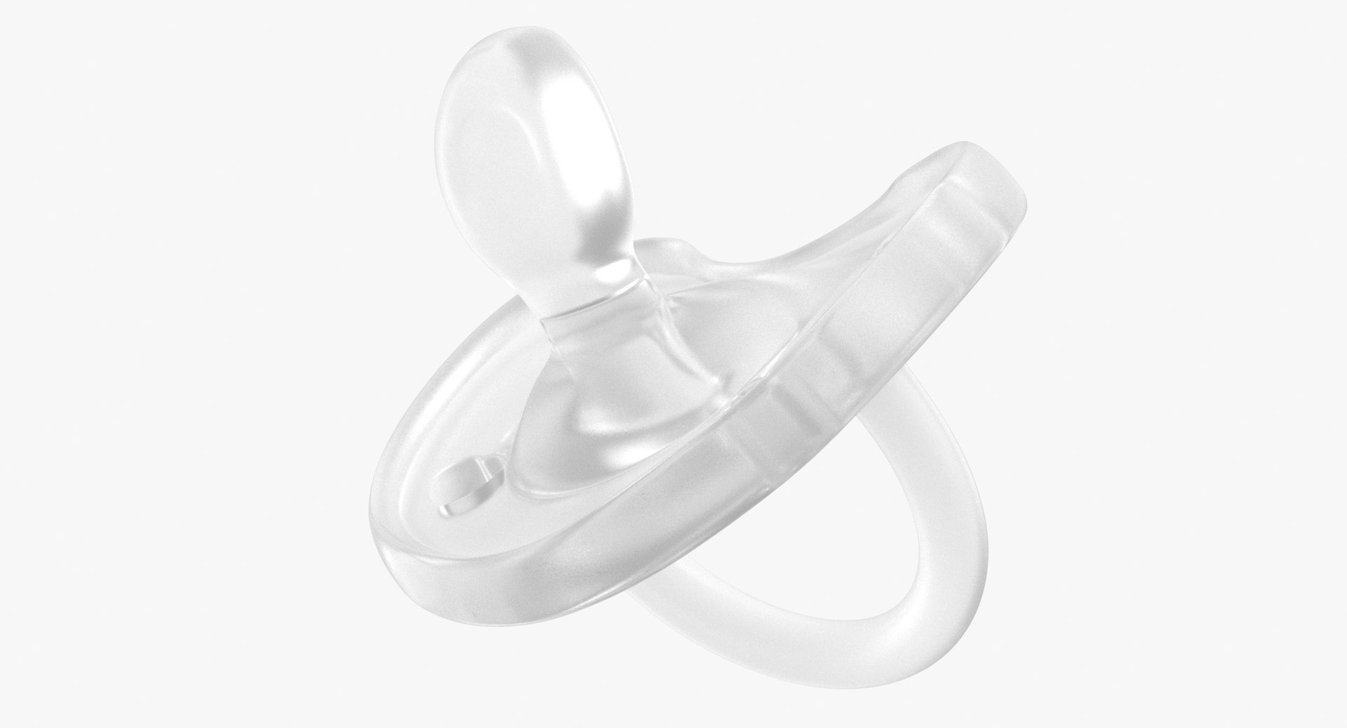 3D Prop Pacifier Clear Blue Pink And Purple Color - TurboSquid 2238078