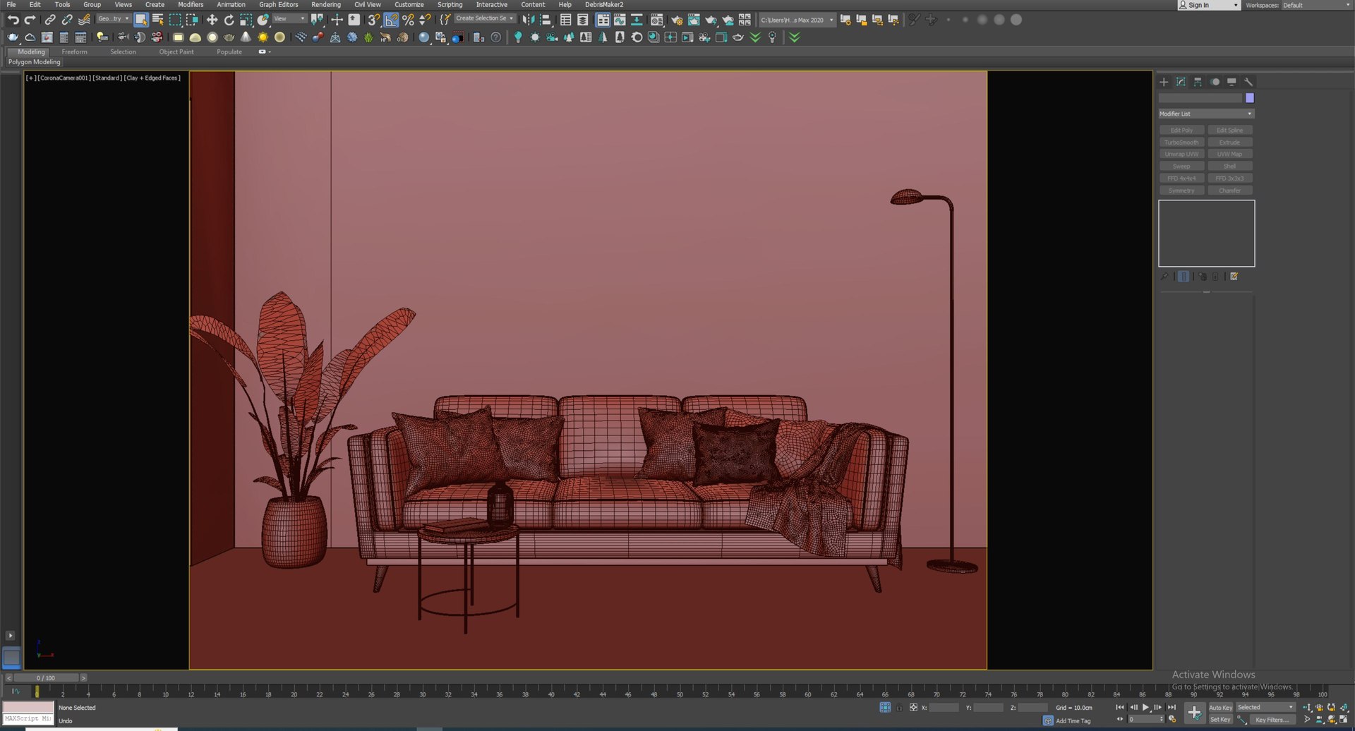 Interior simple scene 24 3D model - TurboSquid 2145473