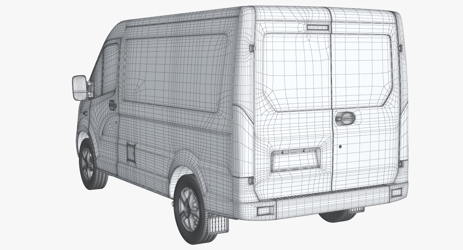 Sobol panel van 3D | 1143525 | TurboSquid
