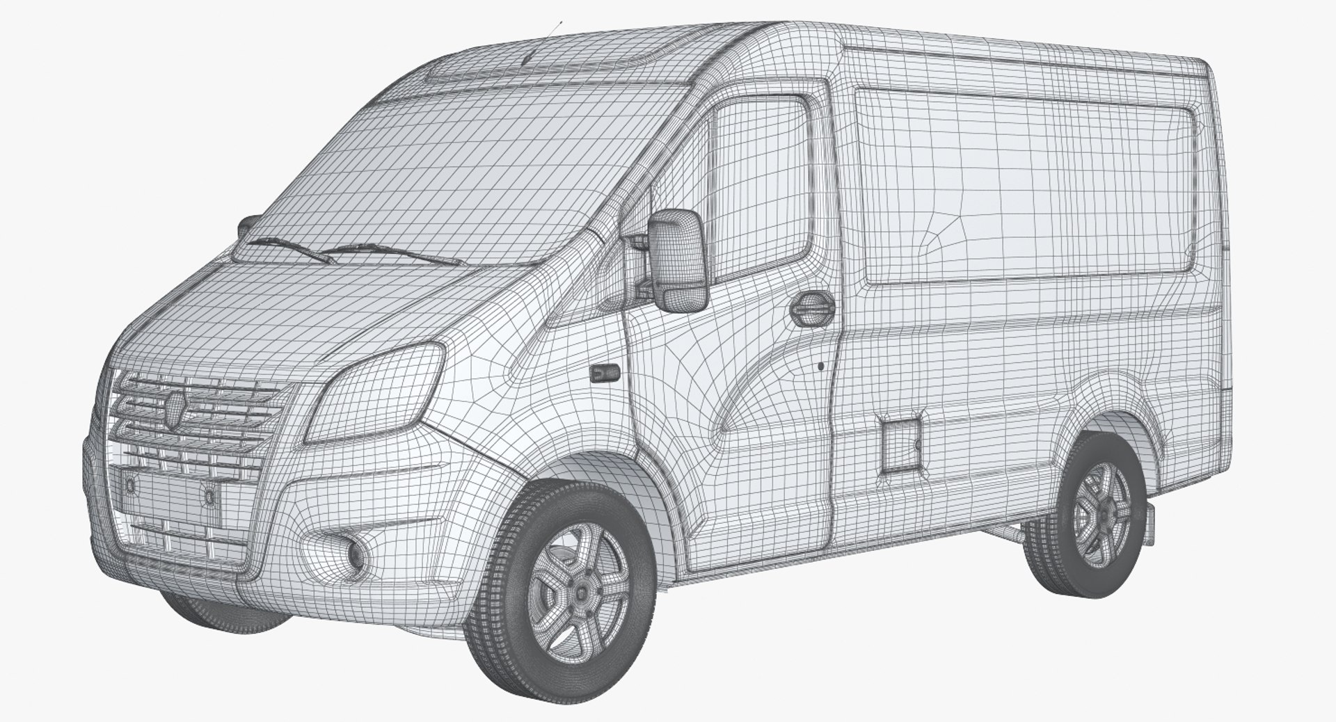 Sobol panel van 3D | 1143525 | TurboSquid