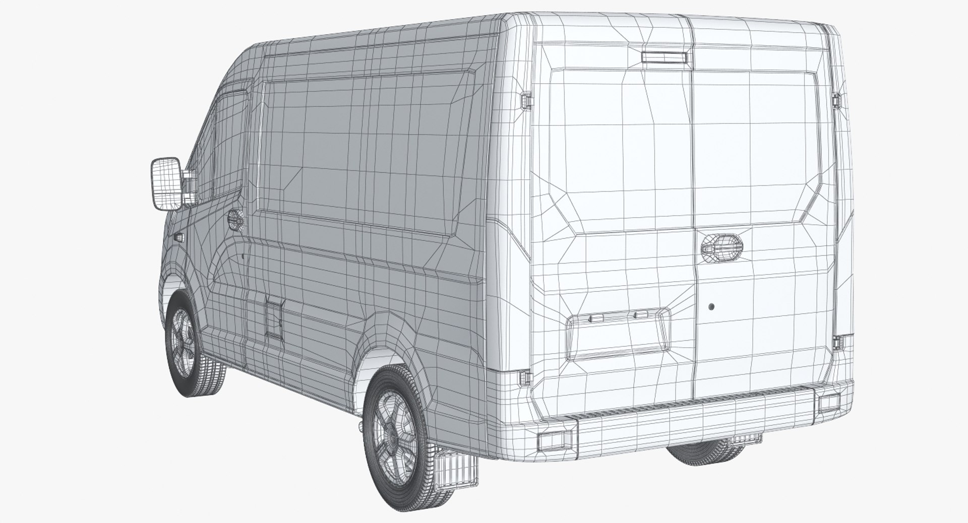 Sobol panel van 3D | 1143525 | TurboSquid