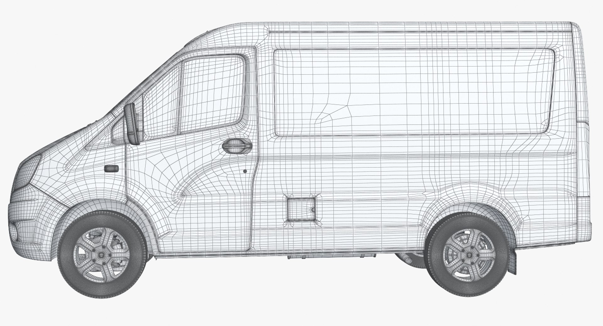 Sobol panel van 3D | 1143525 | TurboSquid