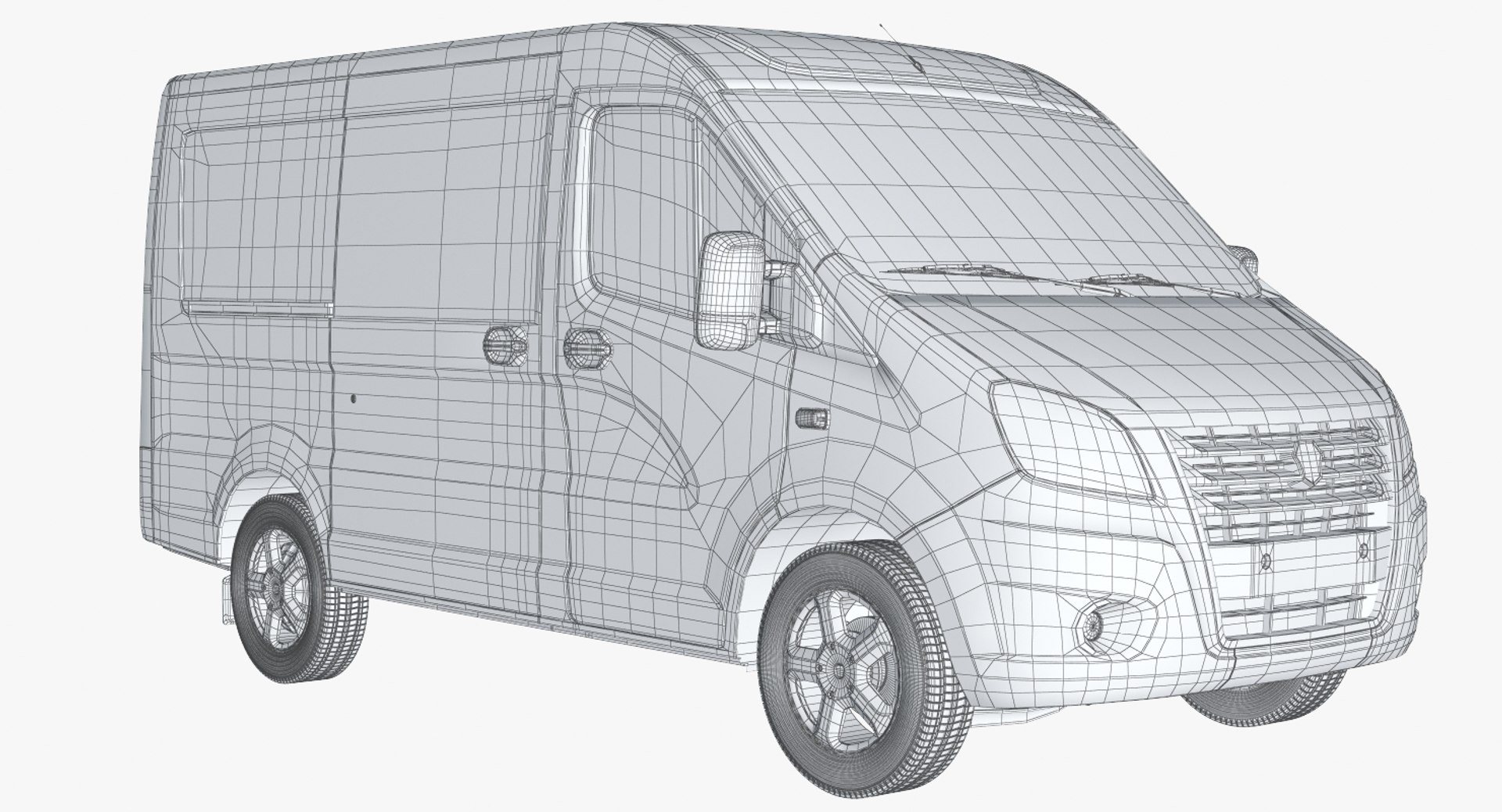 Sobol Panel Van 3D | 1143525 | TurboSquid