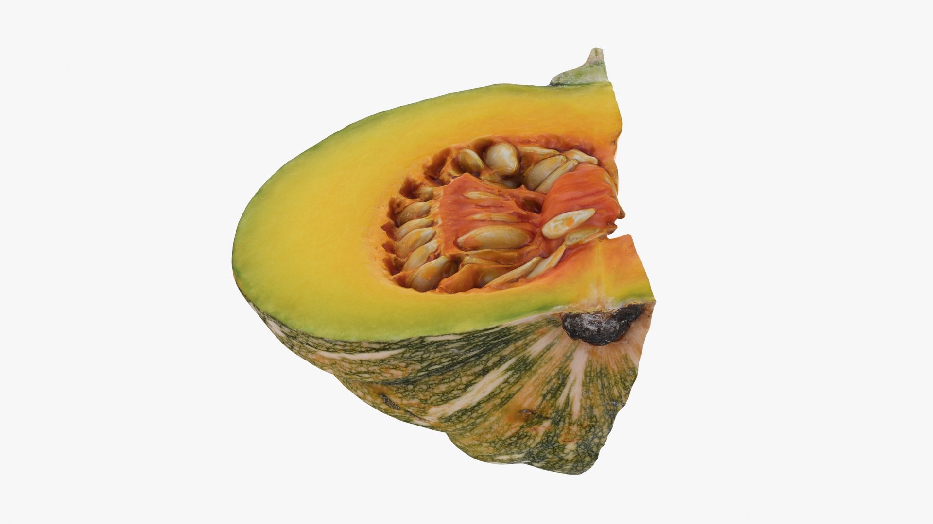 Asian Pumpkin Slice 3D Model - TurboSquid 2230425