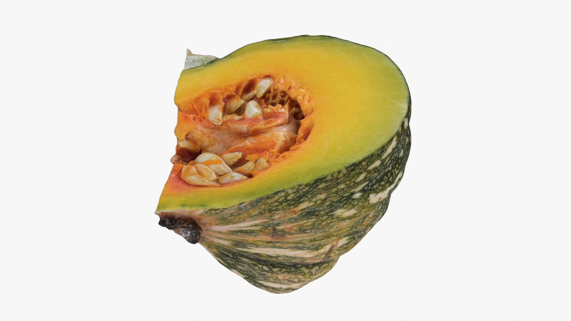 Asian Pumpkin Slice 3D Model - TurboSquid 2230425