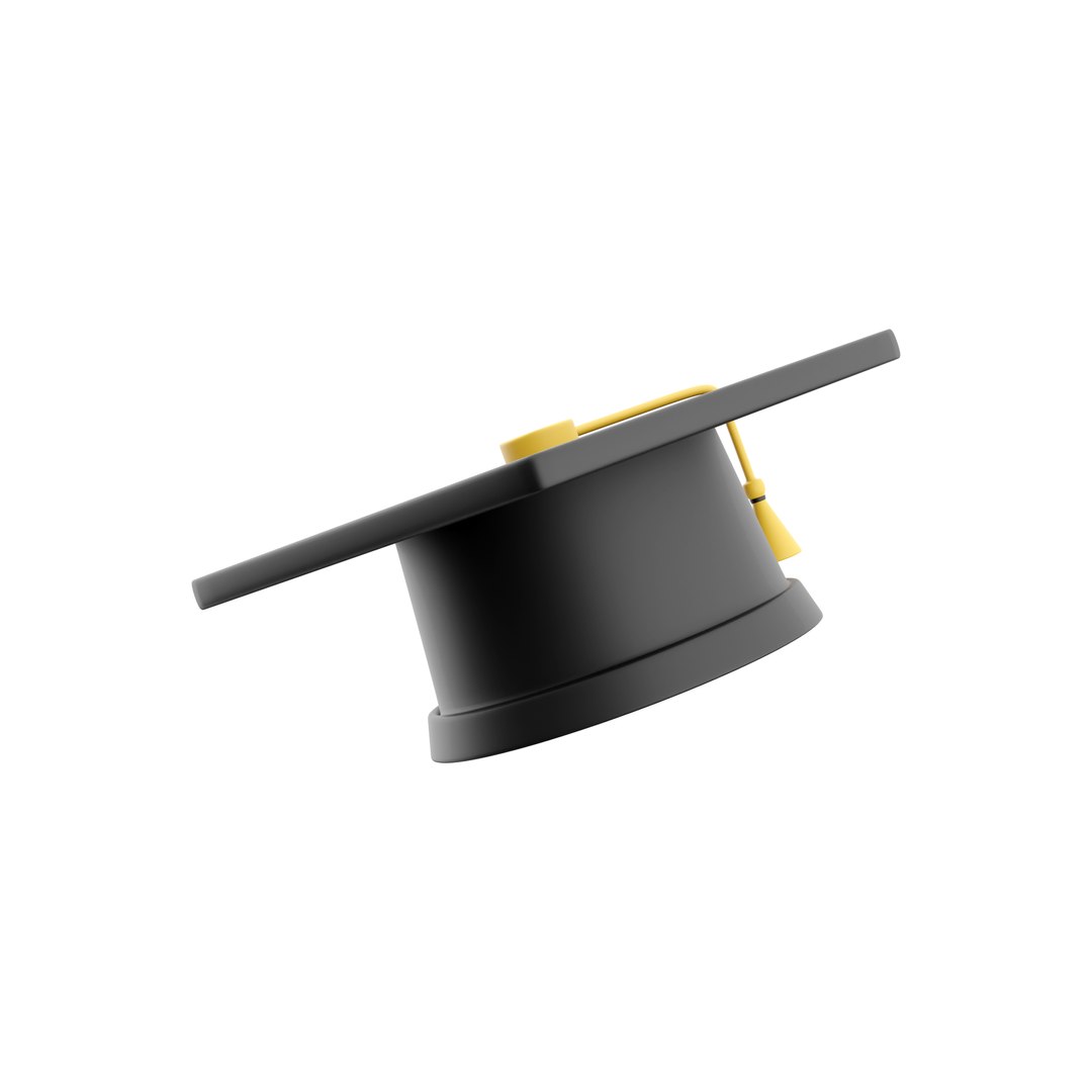 3d Graduation Cap 3D Model - TurboSquid 2013809