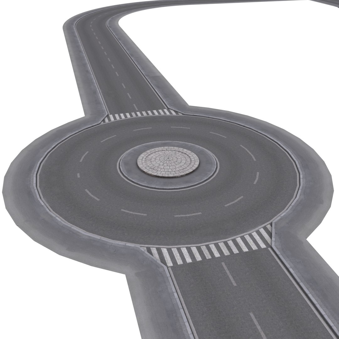 Obj Modular Highway Roads