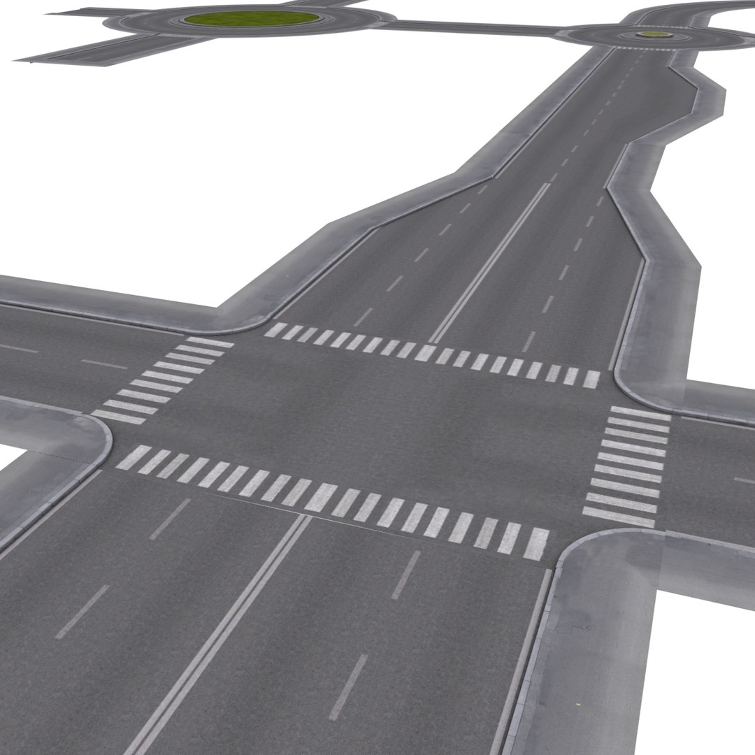 Obj Modular Highway Roads