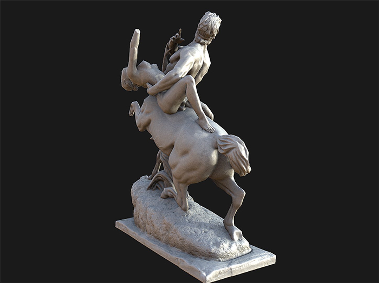 3d Model Centaur Statue