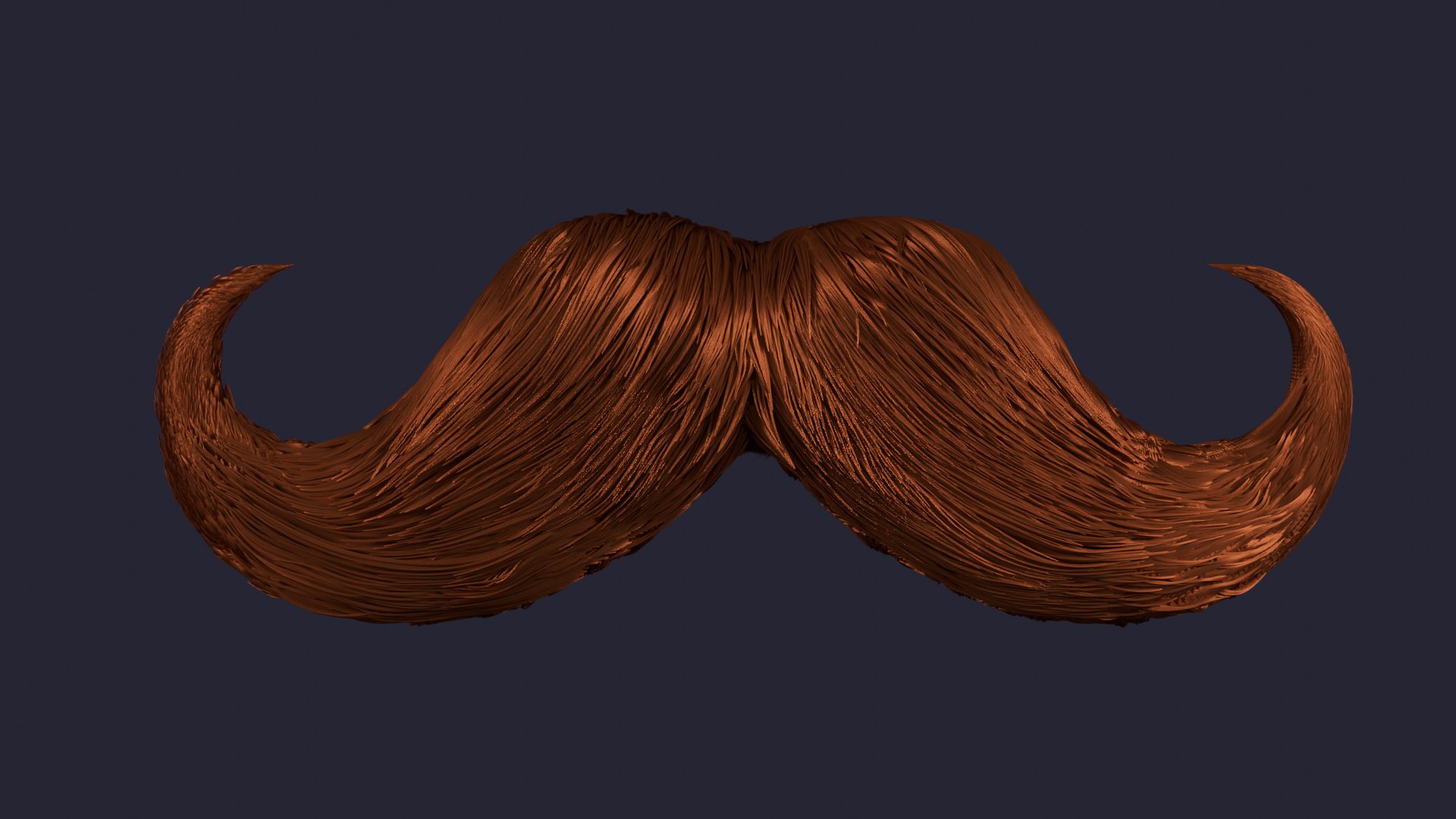 3D Turkish Mustaches - TurboSquid 2314969