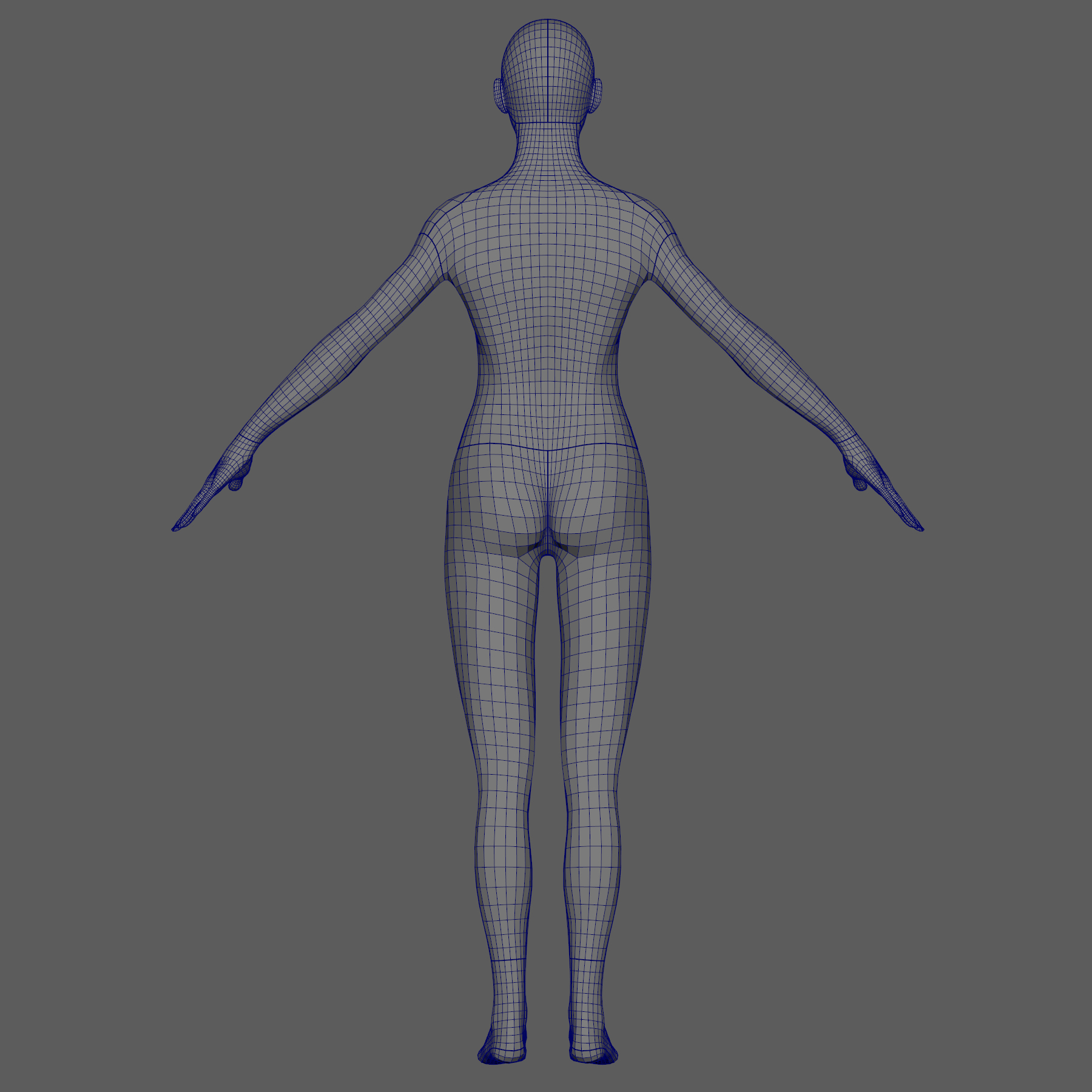 3D model female character rig face - TurboSquid 1394259