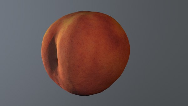 Peach 03 3D model - TurboSquid 1572482
