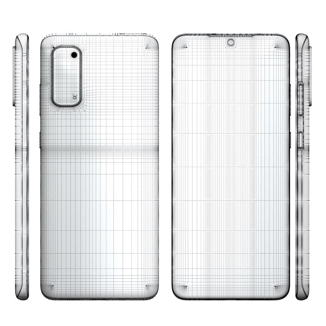 Samsung Galaxy S20 New 3D - TurboSquid 1545062
