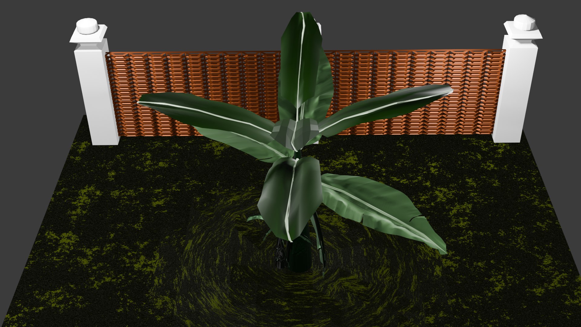 3D Banana Tree Model - TurboSquid 2286310