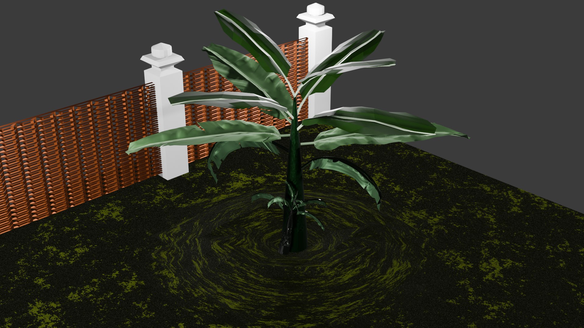 3D Banana Tree Model - TurboSquid 2286310