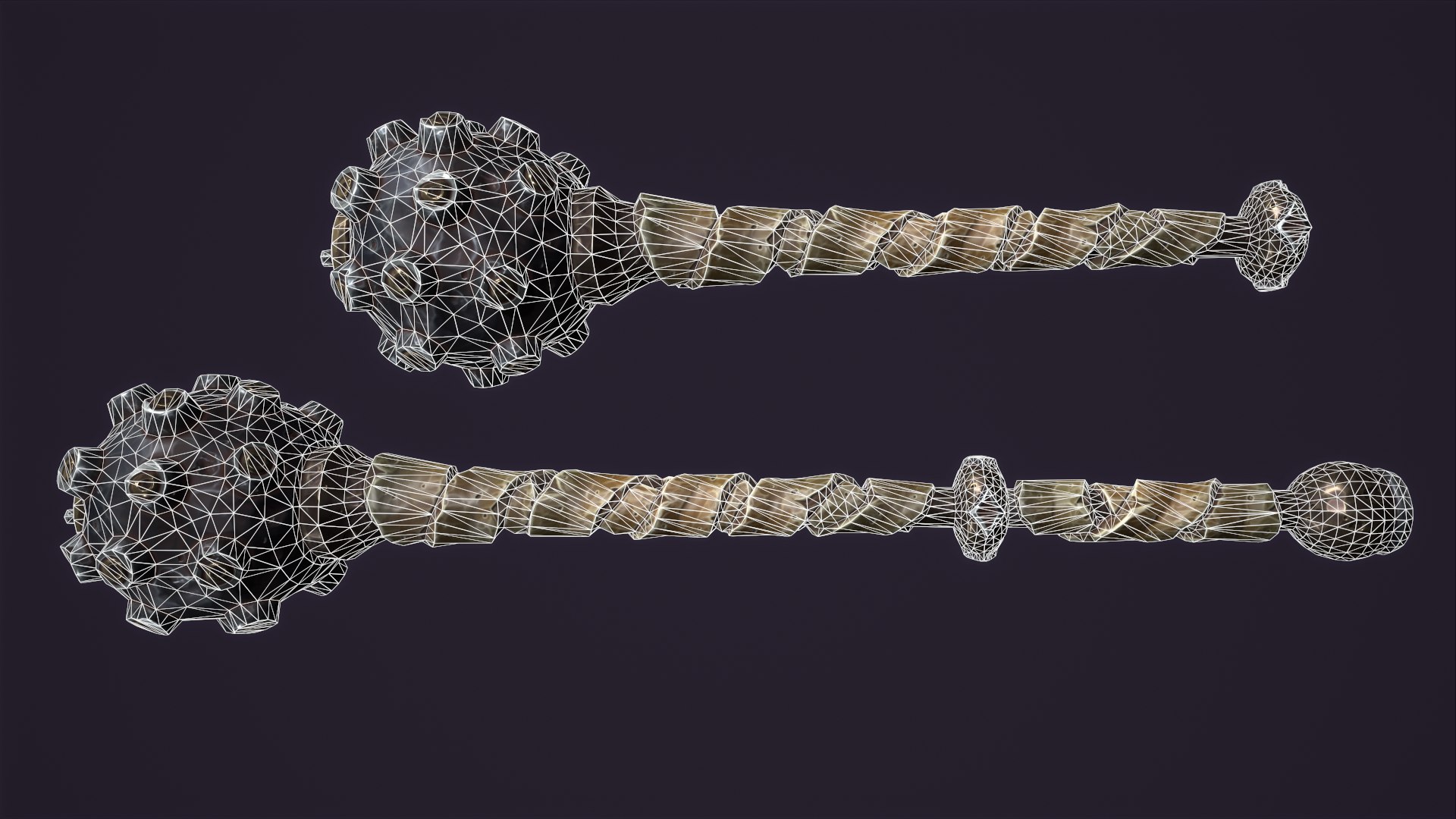 3D Brute Mace Model - TurboSquid 1911147