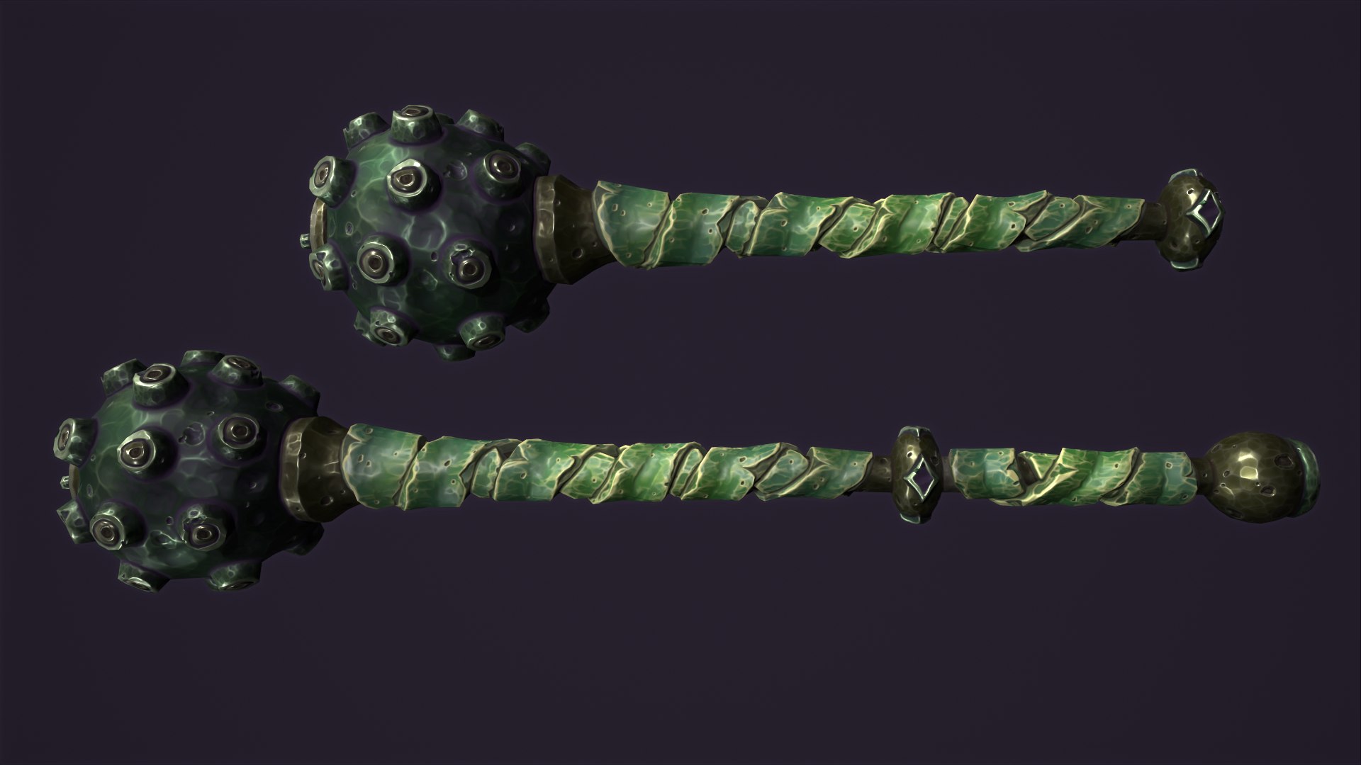 3D Brute Mace Model - TurboSquid 1911147